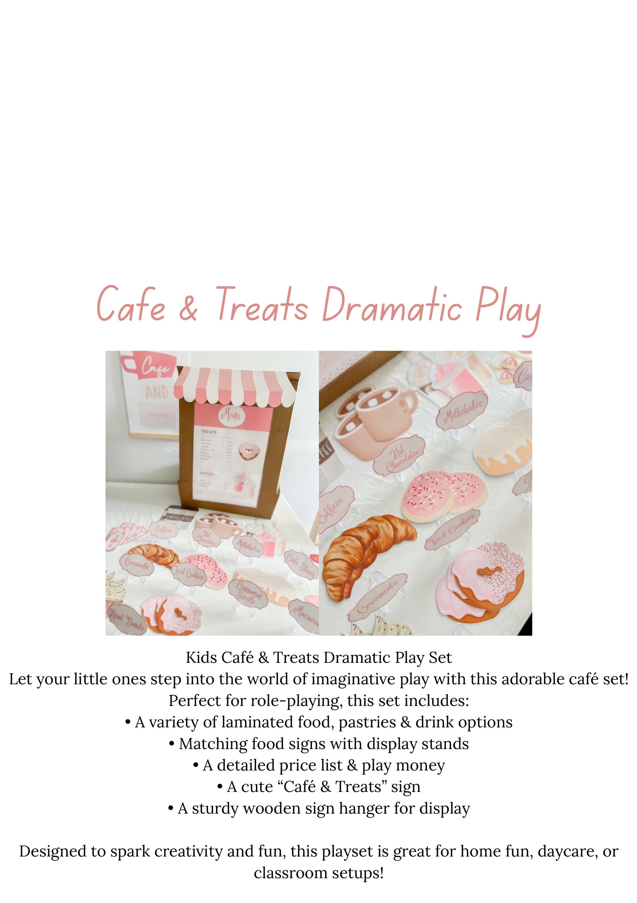 Pretend Play Cafe Printables – Kids' Printable Food Menu & Signs ...