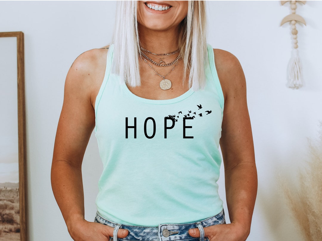 Hope Tank Free Birds Faith Tank Bird Hope Tank Positive - Etsy