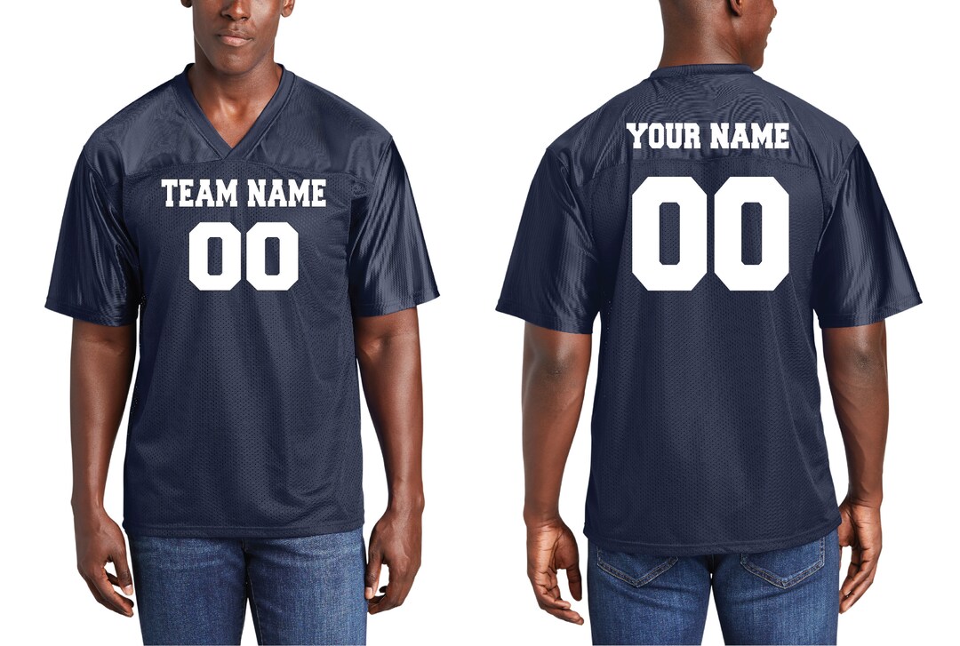 Custom Football Jersey With Name & Number High-performance Fabric for ...
