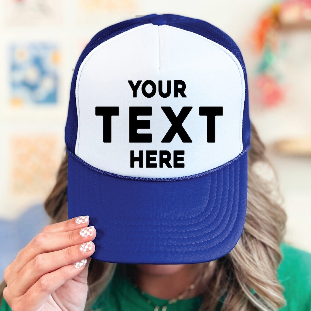 Custom Trucker Cap for Team Events, Personalized Fun Group Outings ...