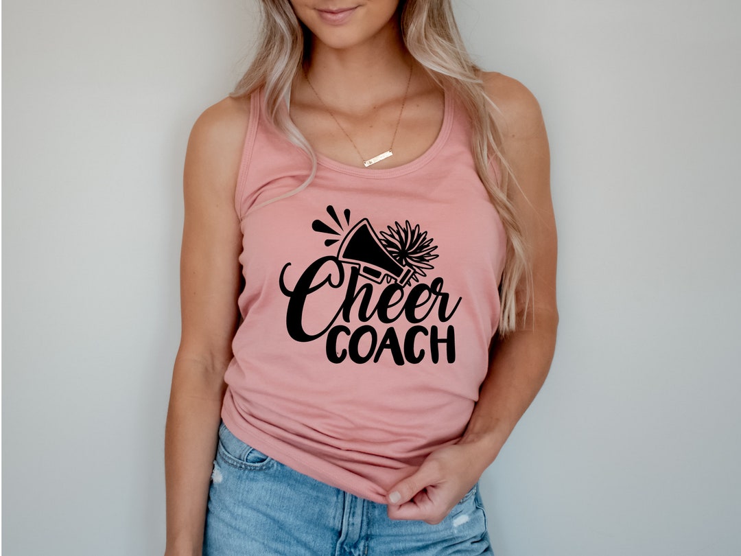Cheer Coach Tank Top Gift for Coach Game Day Racerback Tank - Etsy