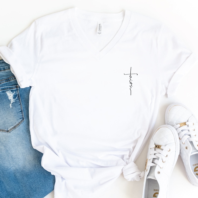 Christian Jesus Vneck - Etsy