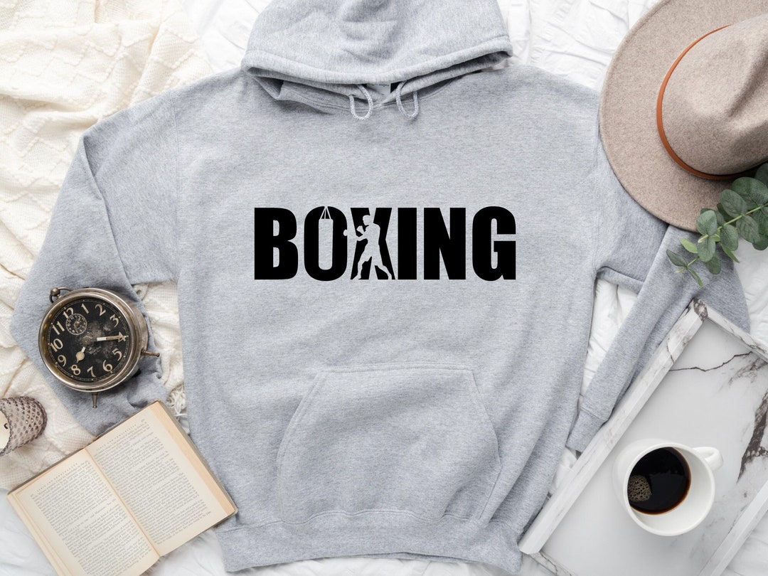 Boxing Hoodie Sweatshirt, Boxer Hoodie, Boxing Lover Gift, Boxing ...