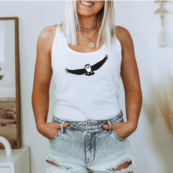 Owl Tank Top - Etsy