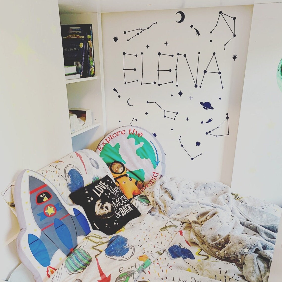 Star Name Wall Decal/ Space Sticker/ Constellation | Etsy