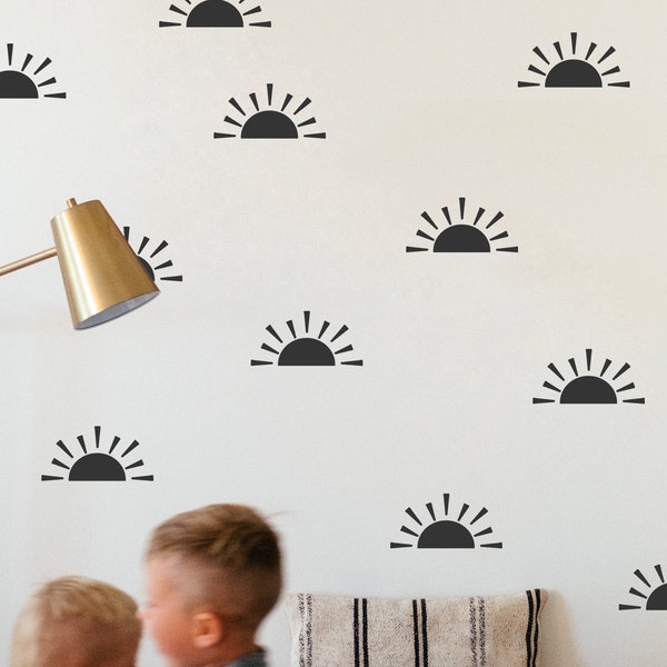 Sun Wall Decal - Etsy