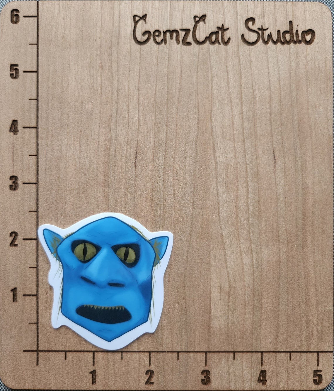 Valheim Troll Sticker Die Cut Water Resistant Scratch - Etsy