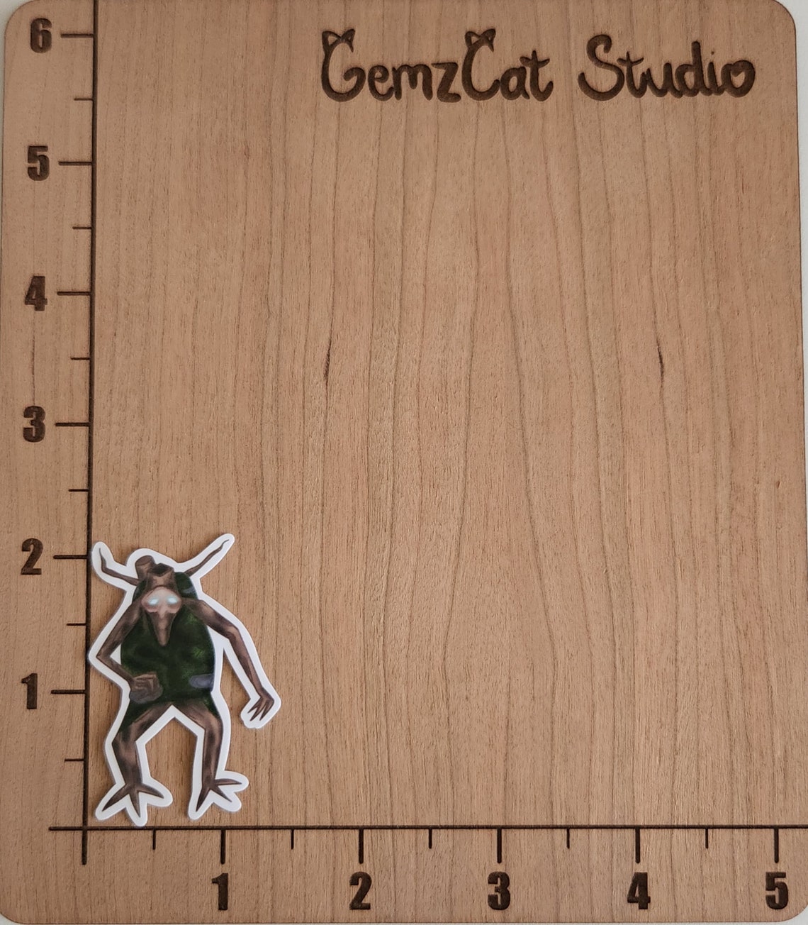 Sticker Set Valheim Black Forest Bad Guys Greydwarf Shaman - Etsy