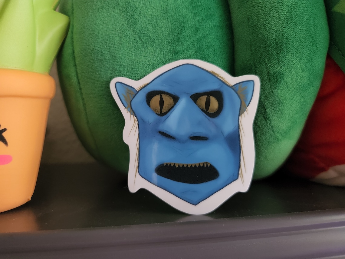 Valheim Troll Sticker Die Cut Water Resistant Scratch - Etsy