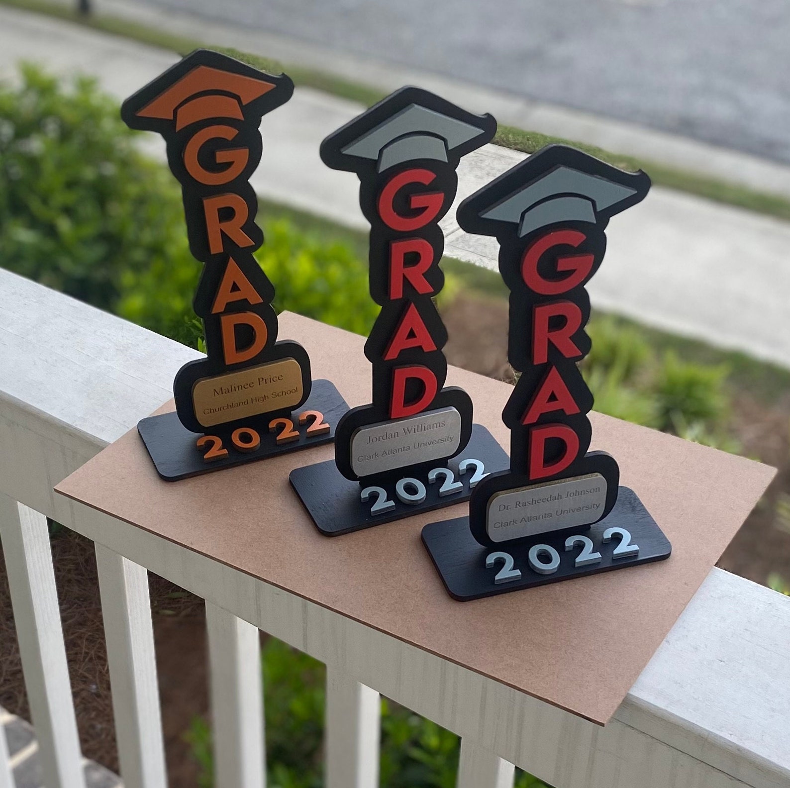 PERSONALIZED WOOD TASSEL Holder for High School Graduation - Etsy