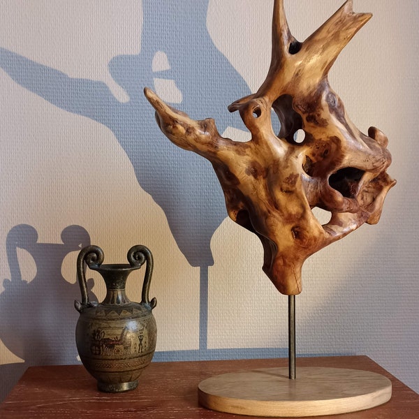 Abstract Wood Sculpture - Etsy