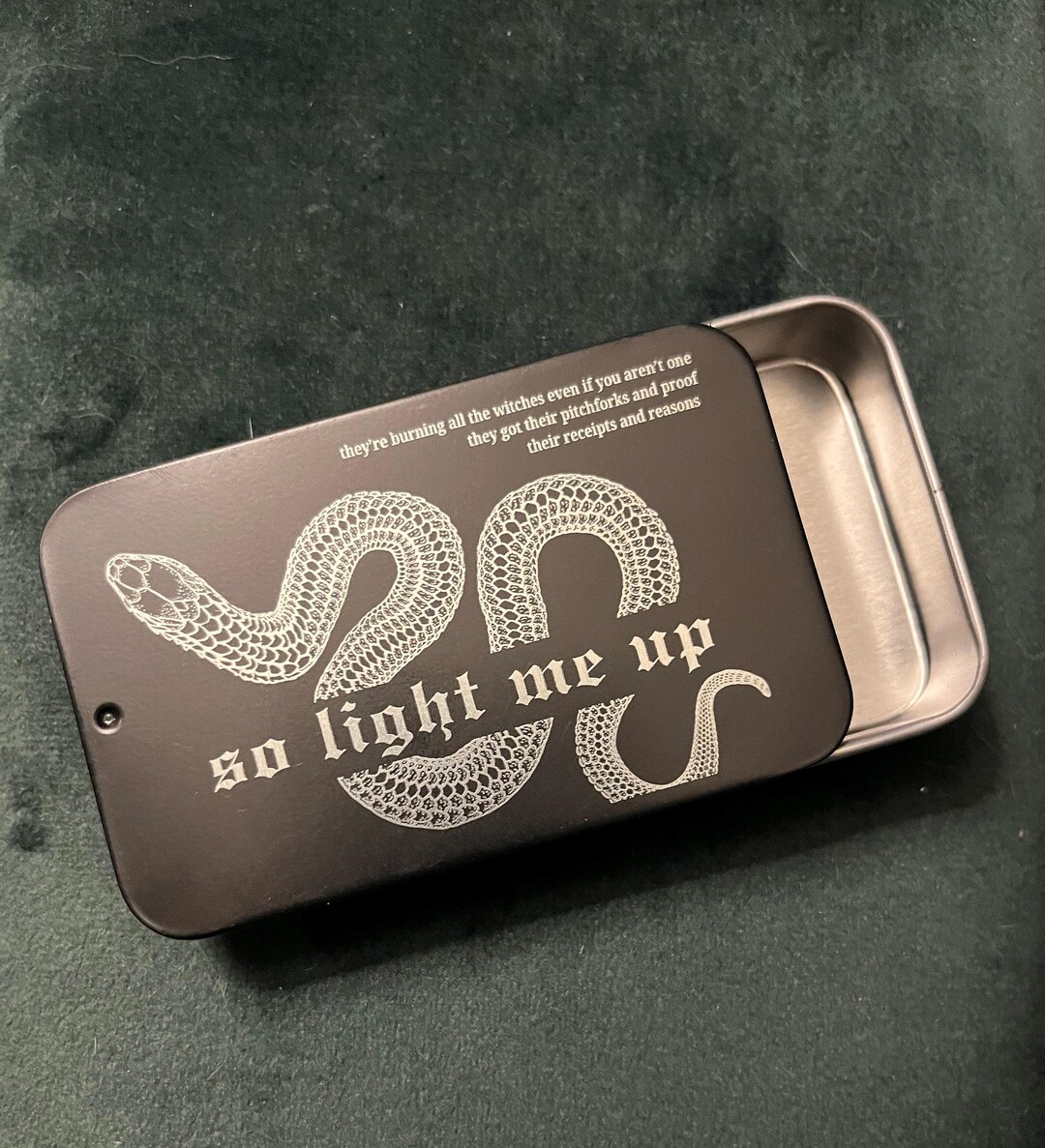 Matchbox Light Me up Taylor Swift Reputation - Etsy