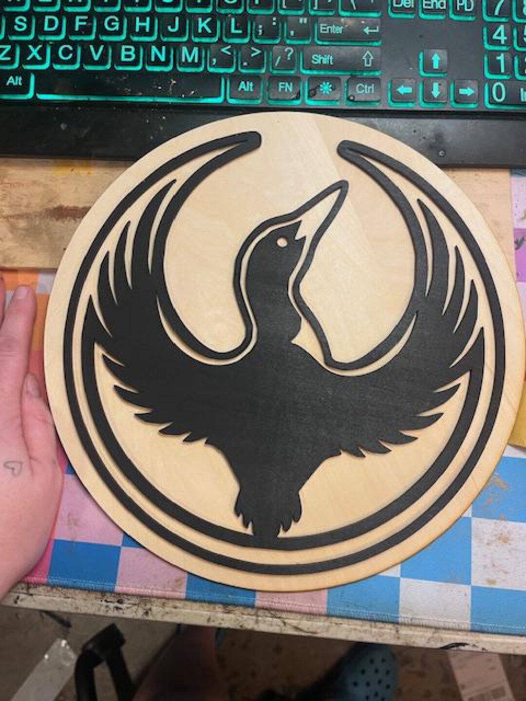 Minnesota Rebel Loon | Resistance & Solidarity Door Sign - Etsy