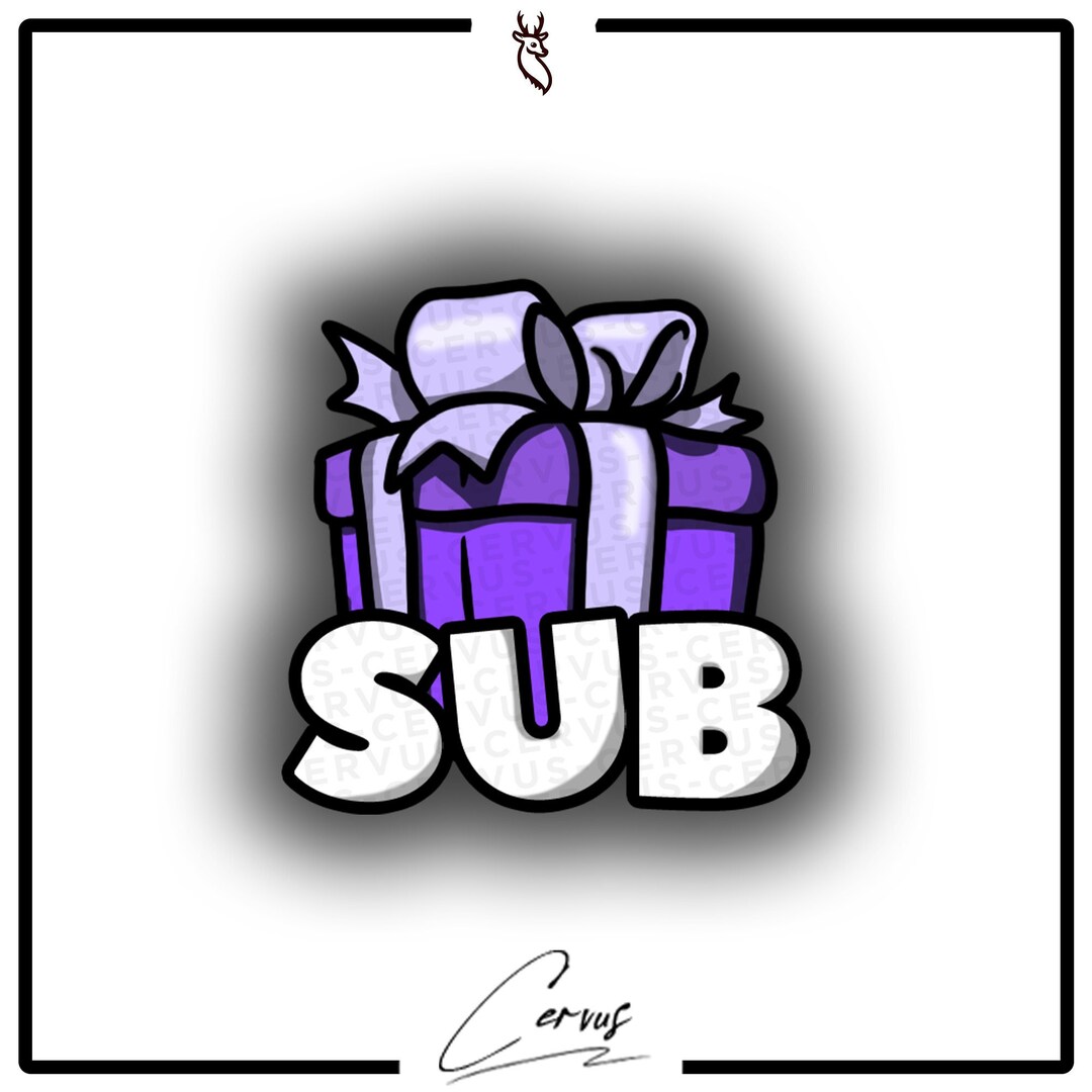 Gift Sub Twitch Emote Twitch Stream Discord Emotes Streamer Gift Sub Twitch Emote Twitch Stream Discord Emotes Streamer