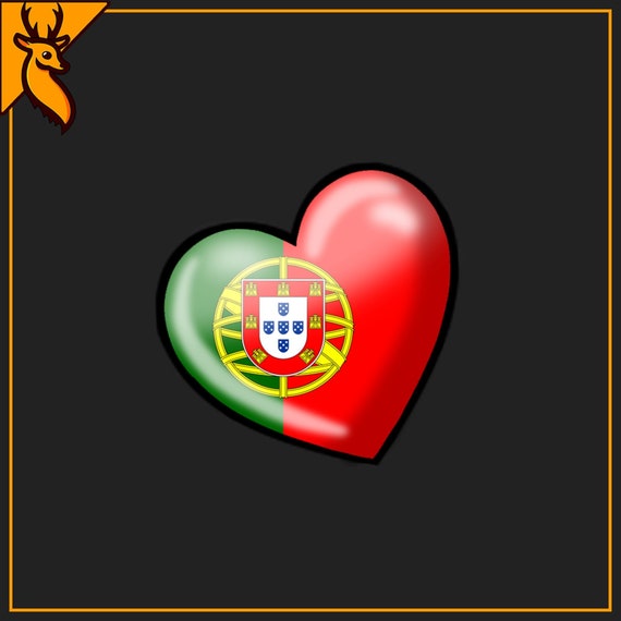 Portugal Heart Twitch Emote / Twitch Stream / Discord Emotes | Etsy
