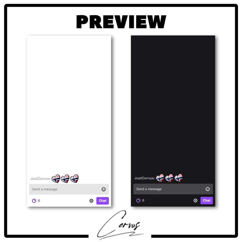 Norway Heart - Twitch Emote / Twitch Stream / Discord Emotes / Streamer ...