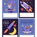 Space Valentines, Class Valentines, Valentines Day, Printable ...