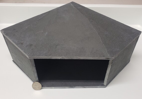 Slate Cave Hide 10x10x4.5 for Fish / Snake / Reptile / - Etsy