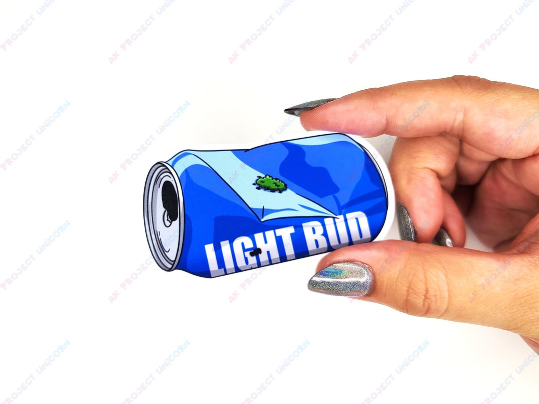 Light Bud Sticker Weed Sticker, Funny Sticker, Vinyl Sticker ...