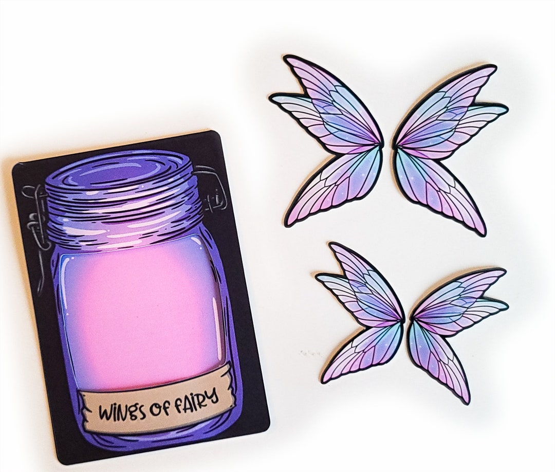 Decorative Wings Sticker Pack - Etsy