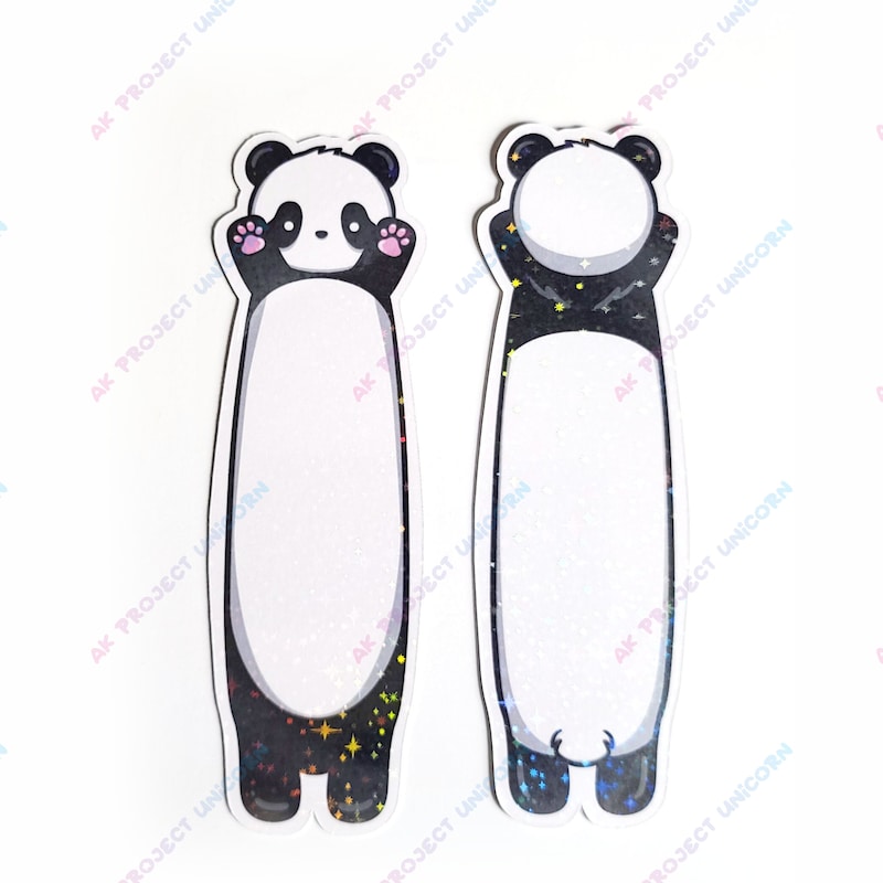 Cute Panda Bookmark - Etsy