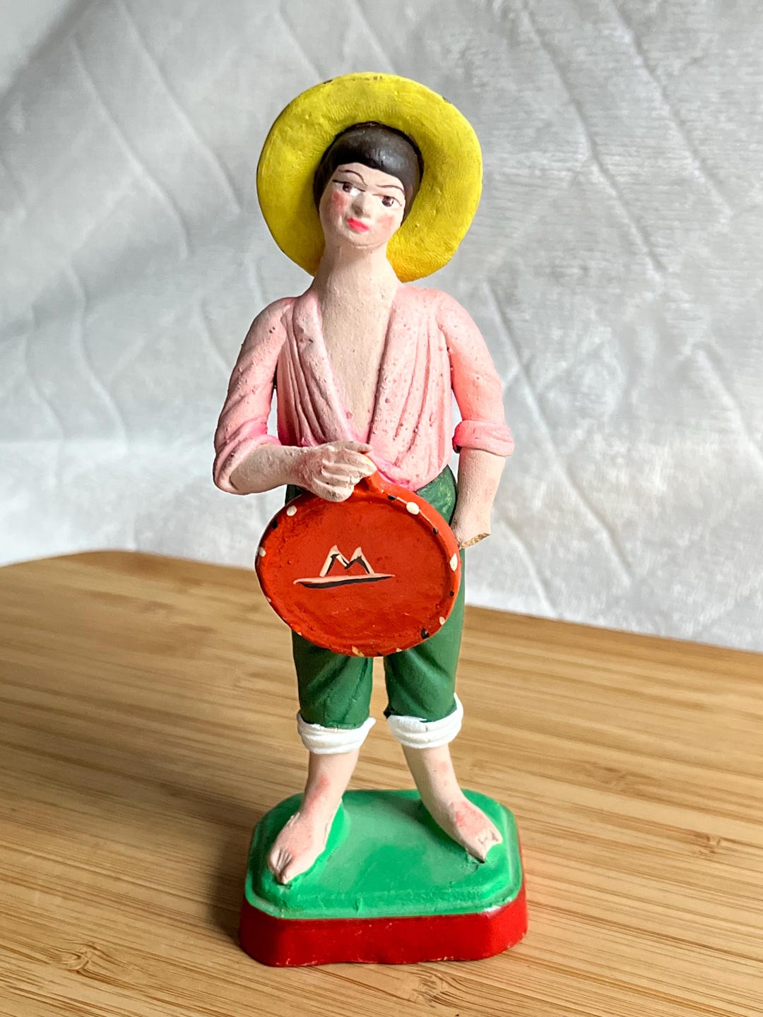 VTG Tlaquepaque Clay Man Mexican Folk Art Sculpture 1 MISSING HAND - Etsy