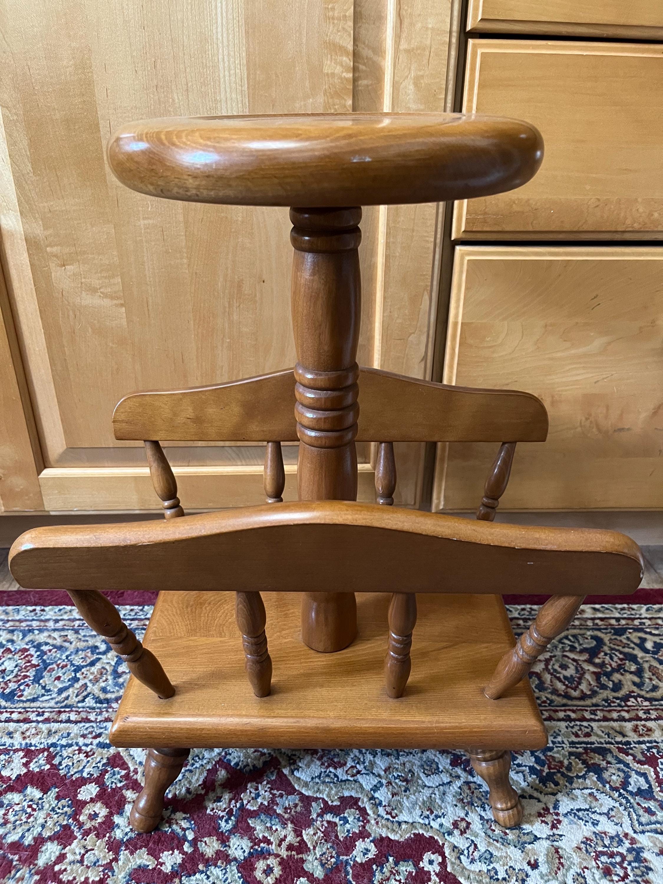 VTG MCM Wood Plant Stand Ash Tray Holder Magazine Rack Holder Stand - Etsy