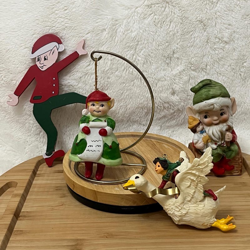 Homco Elves - Etsy