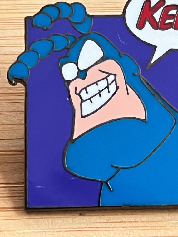 Rare Vtg 1995 Fox’s THE TICK Keen! Cloisonne Pin Ben … - Gem