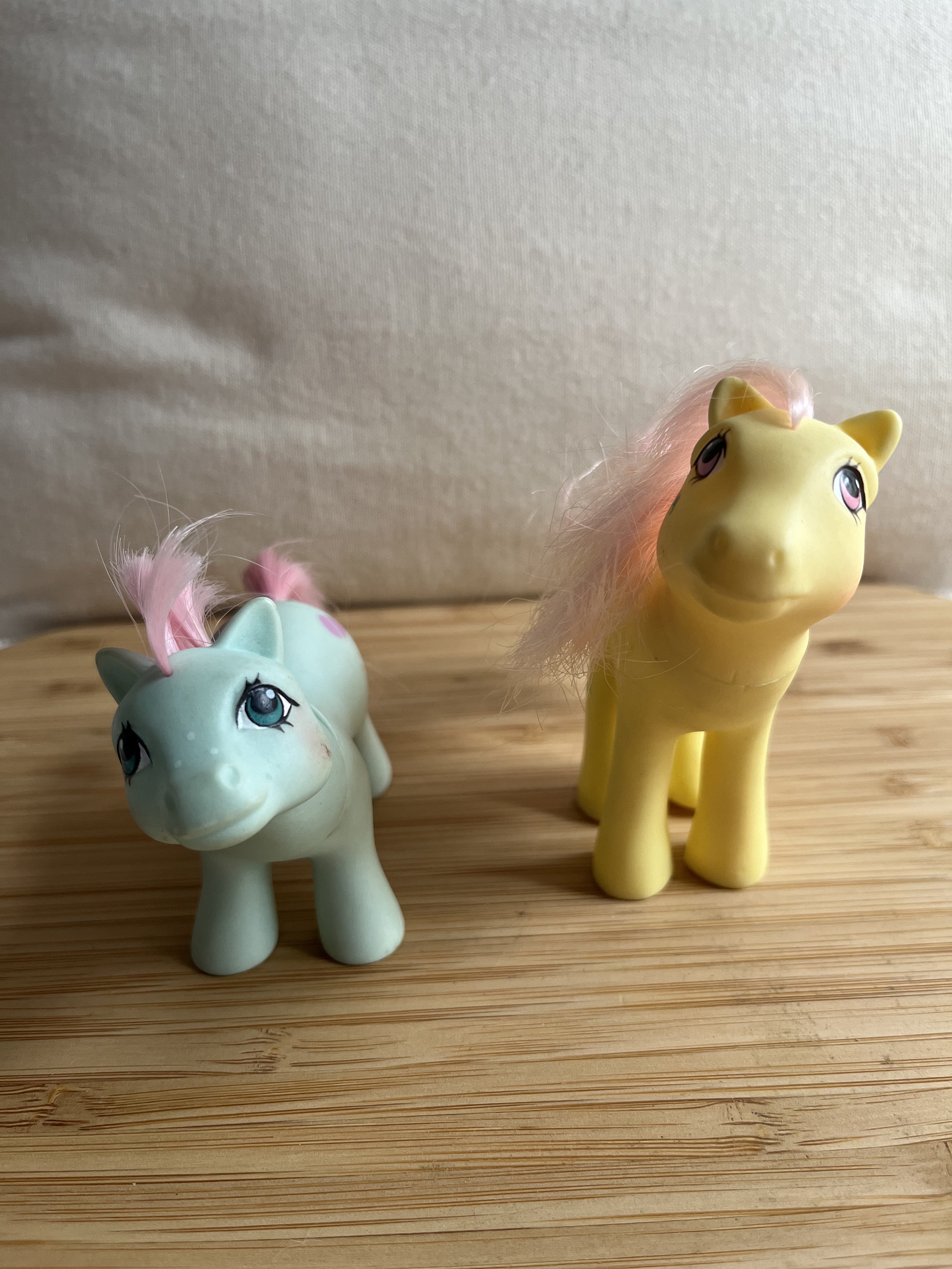 VTG 1980s MLP My Little Pony G1 Lot Flutter Pony Rosedust & Baby ...