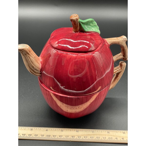 Apple Teapot - Etsy
