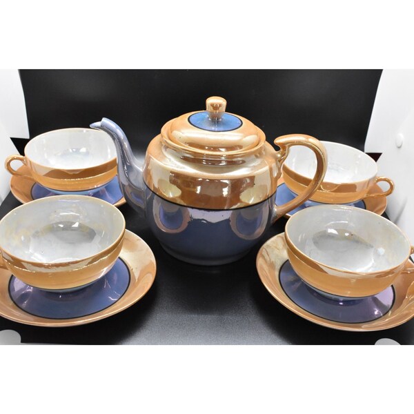 Lusterware Tea Set - Etsy
