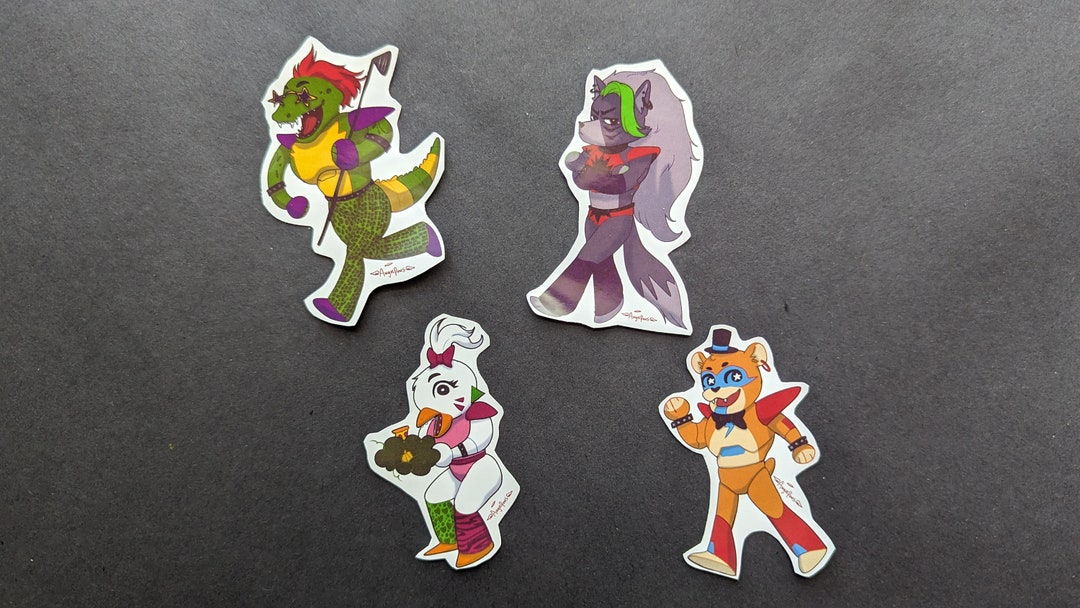 FNAF Security Breach Stickers - Etsy
