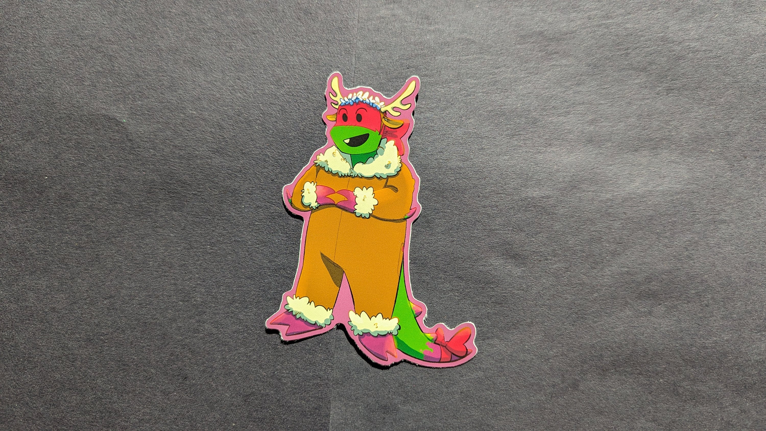 ROTTMNT Holiday Turtle Tot Stickers - Etsy