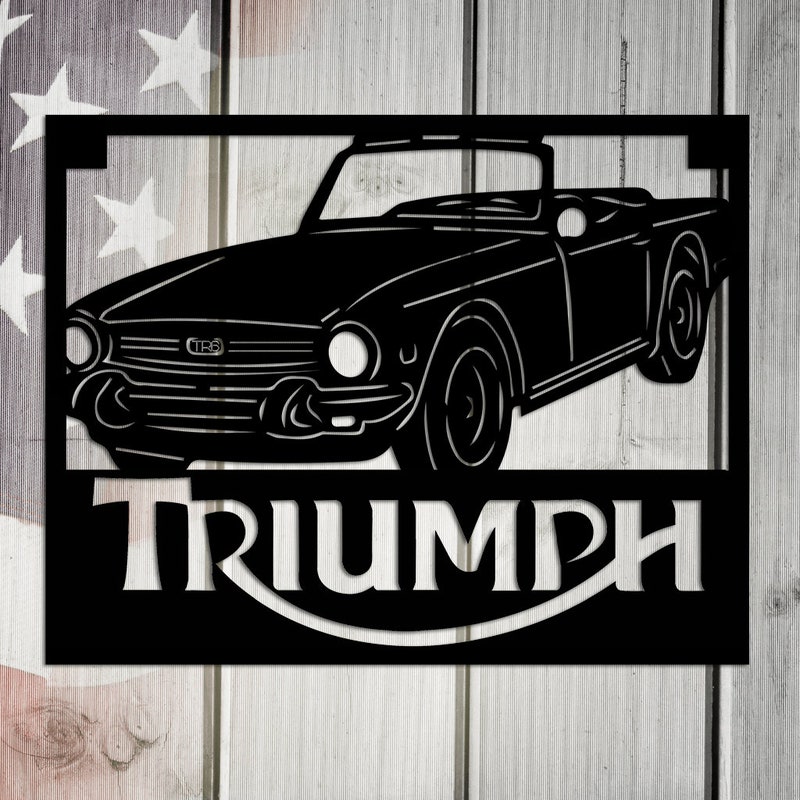 Triumph Tr6 - Etsy