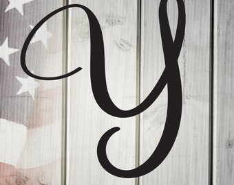 Script Letters / Monogram / Metal Signs / Rustic Sign / Wall Art / Wall ...