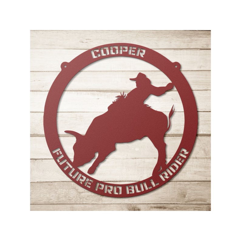 USA PBR Circle Monogram Art Family PBR Monogram Sign - Etsy