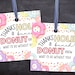 Teacher Appreciation Tag, Donut Teacher Appreciation Week Tag ...
