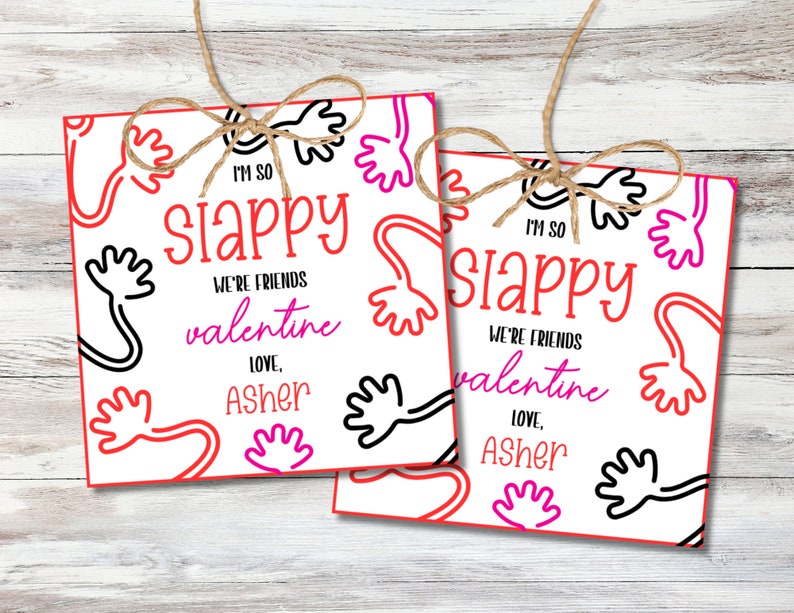 Sticky Hand Valentines | Sticky Hand Valentine Cards | Sticky Hand ...