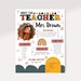 Meet the Teacher Teacher Template Back to School Flyer Teacher ...