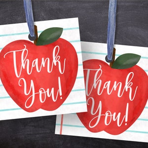 Teacher Appreciation Tag, Apple Teacher Appreciation Week Tag ...