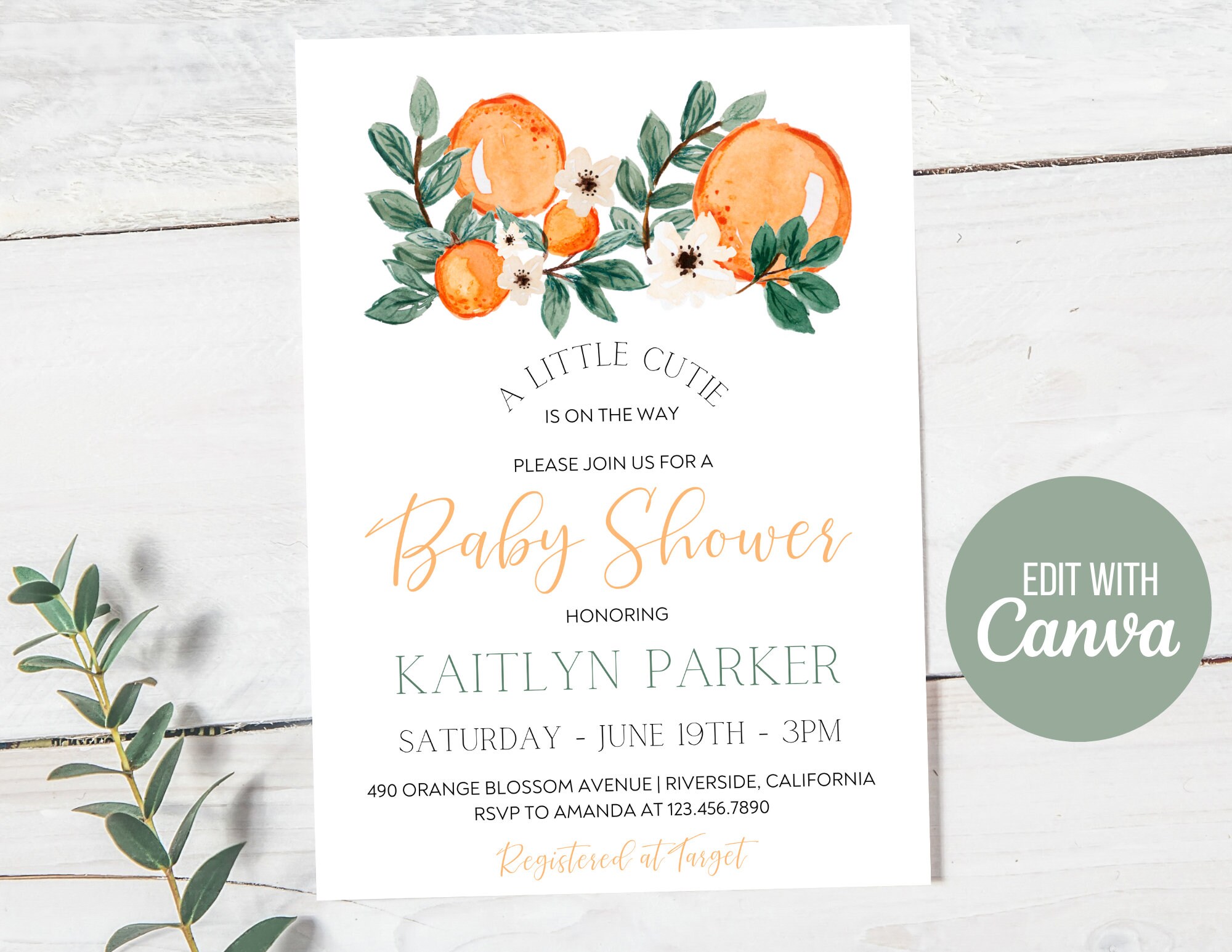 Cutie Baby Shower Invitation Cutie Baby Shower A Little Cutie Little ...