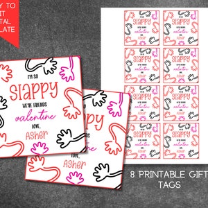 Sticky Hand Valentines | Sticky Hand Valentine Cards | Sticky Hand ...