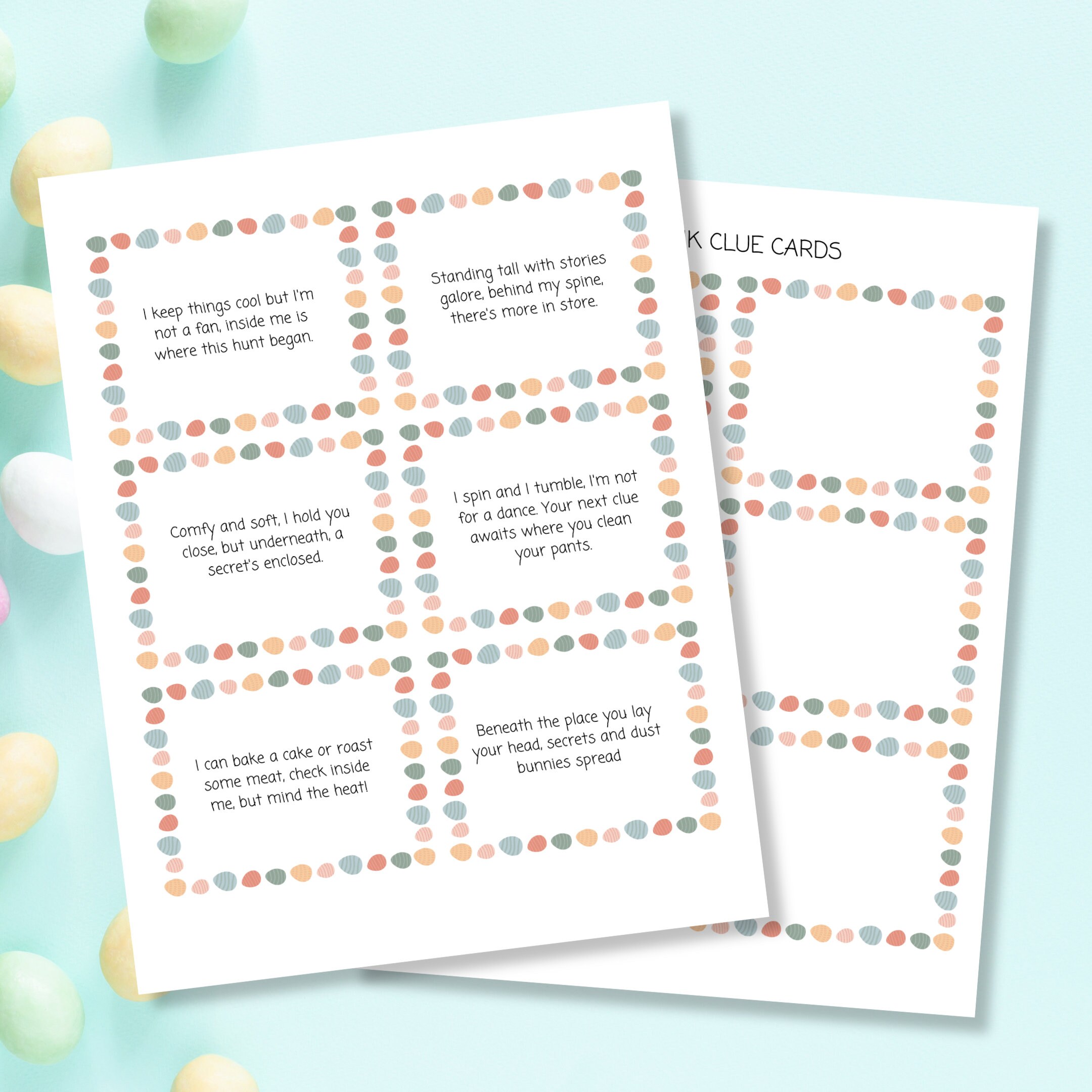 Indoor Easter Egg Hunt | Easter Scavenger Hunt | Easter Activity ...