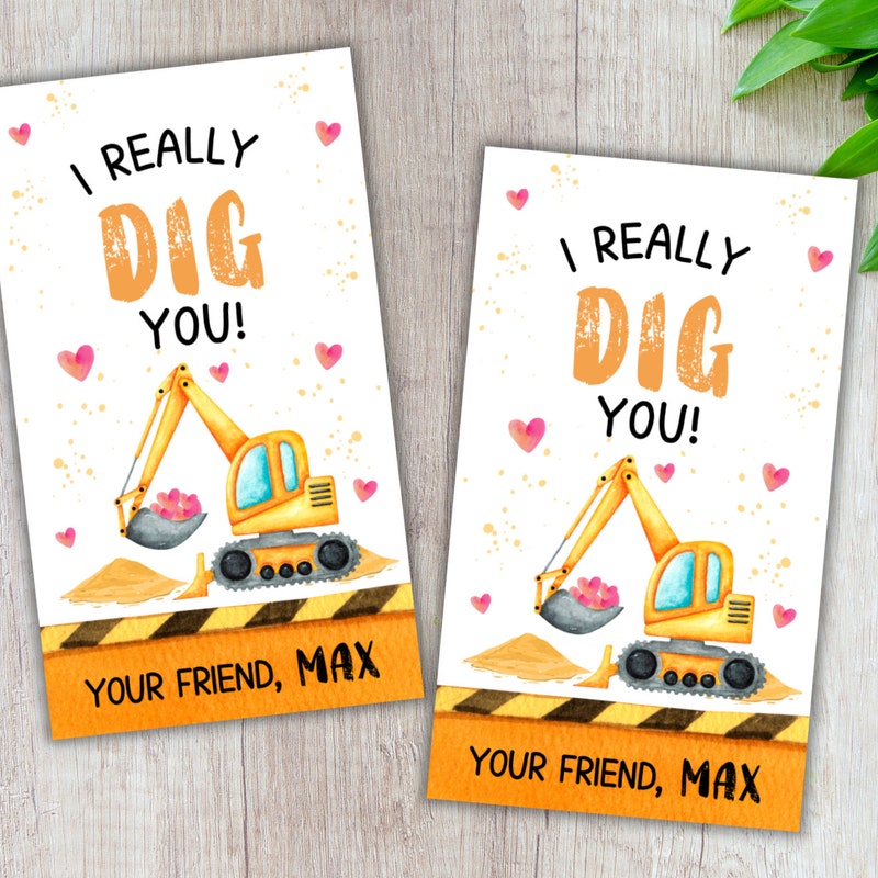 I Dig You Valentine - Etsy