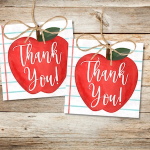 Teacher Appreciation Tag, Apple Teacher Appreciation Week Tag ...