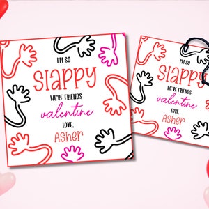 Sticky Hand Valentines | Sticky Hand Valentine Cards | Sticky Hand ...