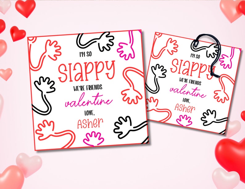Sticky Hand Valentines Sticky Hand Valentine Cards Sticky Hand ...