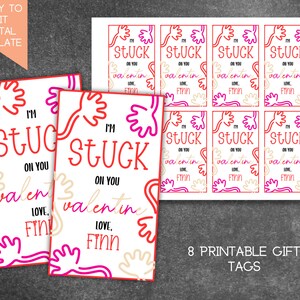 Sticky Hand Valentines | Sticky Hand Valentine Cards | Sticky Hand ...