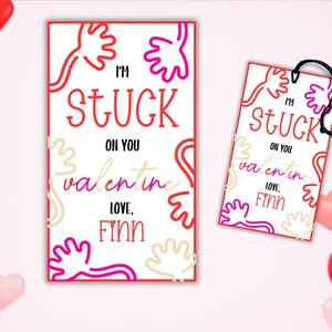 Sticky Hand Valentines | Sticky Hand Valentine Cards | Sticky Hand ...